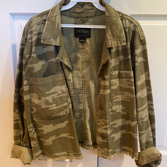 Sanctuary | Jackets & Coats | Sanctuary Camo Cargo Jacket M | Poshmark